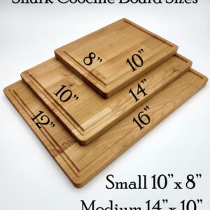 Shark Coochie Board Funny Maple Charcuterie Board - Multiple Designs and Personalization options