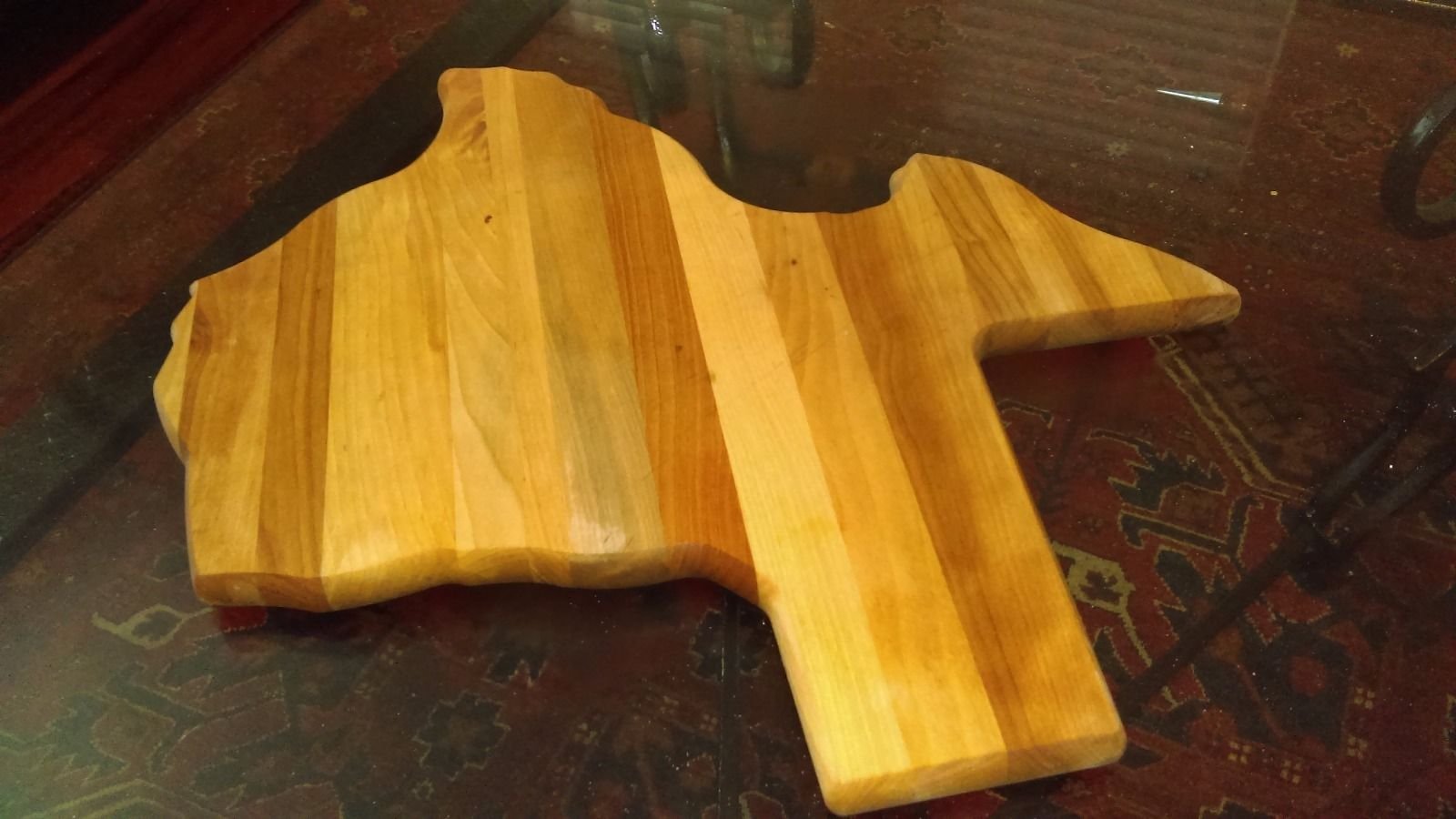 Catskill Craftsmen Texas Shaped Cutting Board