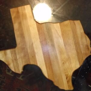 Catskill Craftsmen Texas Shaped Cutting Board