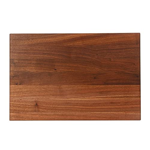 John Boos WAL-R01 Walnut Wood Reversible Cutting Board (18 x 12 x 1.5 Inches) with Mystery Butcher Block Oil (16 Ounces) Bundle (2 Items)