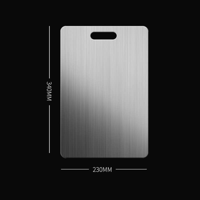 Cutting Boards,Stainless Steel Heavy Duty Cutting Board Chopping Board for Home Kitchen Pastry Board For Meat,Vegetables,Bread, Cutting Mats