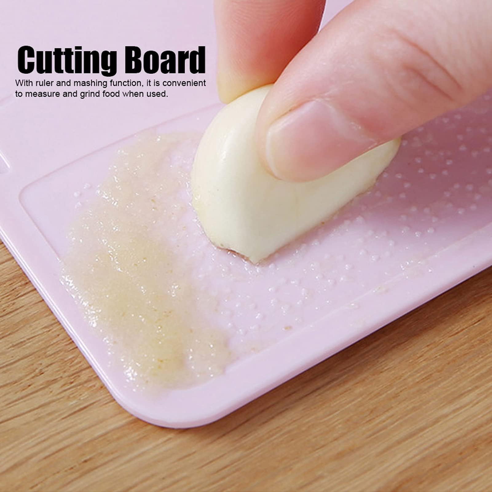 Small Cutting Board, Folding Cutting Board Cutting Boards for Kitchen Plastic Cutting Board Pink Fruit Cutting Board Mini Cutting Boards with Juice Grooves for Kitchen