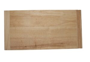 omega national rubberwood bread board 3/4 x 20 x 23-1/2