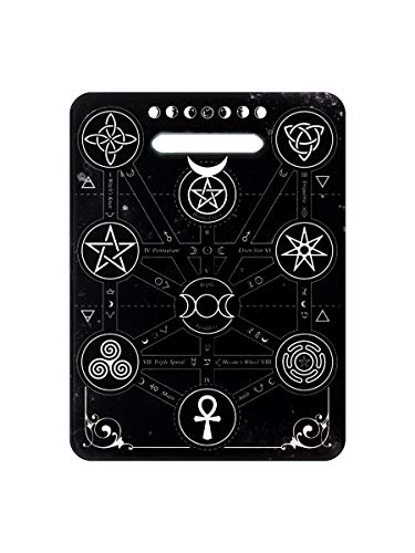 Alchemy of England Magic Symbols Cutting Board Black/White