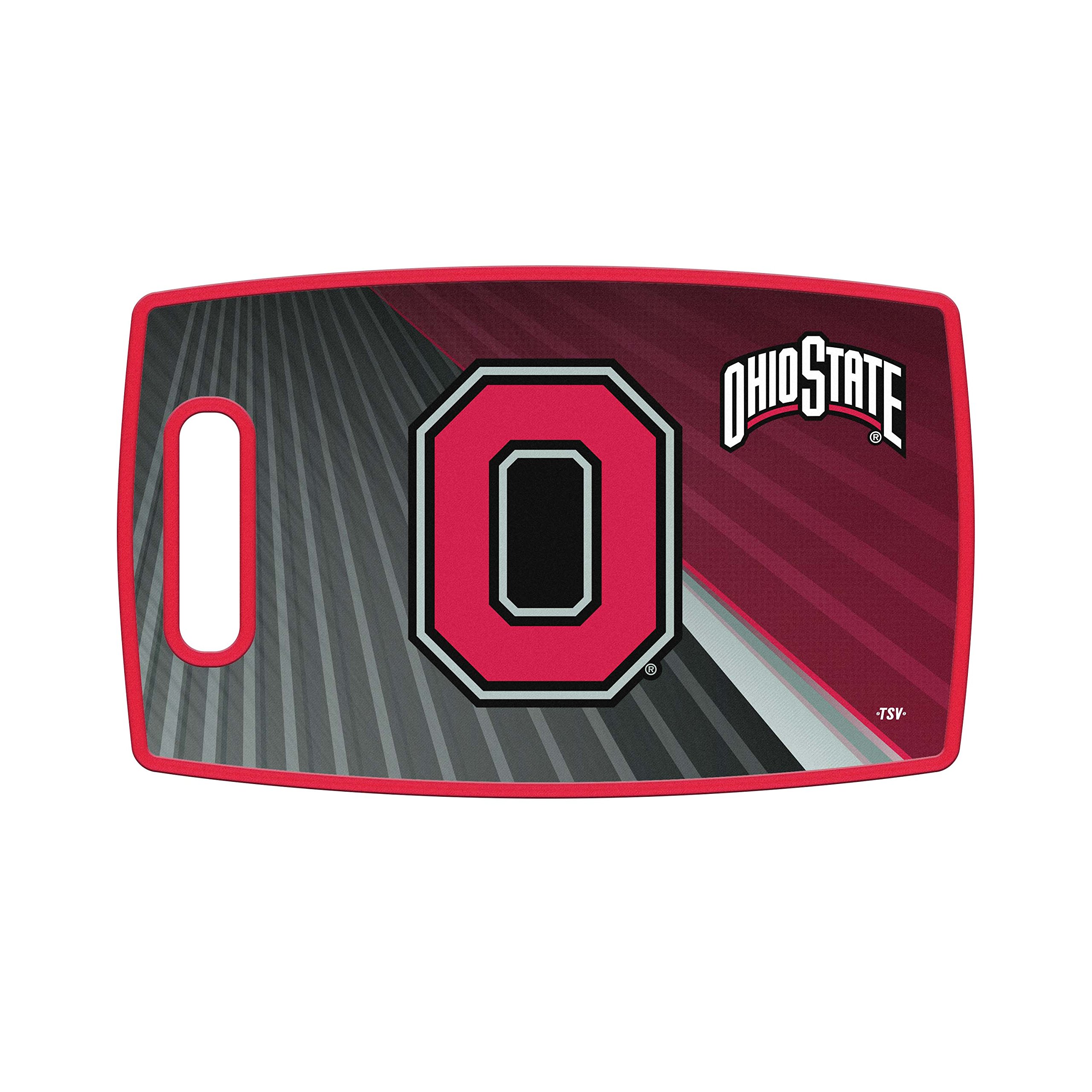 Sports Vault NCAA Ohio State University Large Cutting Board, 14.5" x 9"