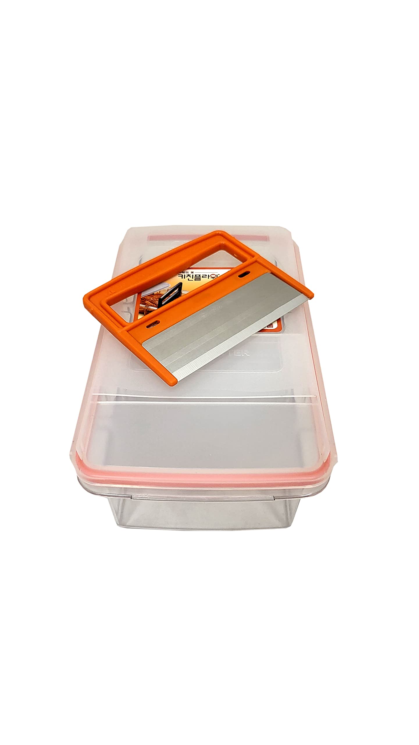 Kitchen Flower Kimchi Cutter Food Storage Container【Also Great for Cutting Other Vegetables, Meat, Bread】MADE IN KOREA (Medium (M))