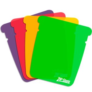 zip-n-store - chop-n-fill - flexible chopping mats, bpa-free, non-slip, dishwasher-safe - multipurpose kitchen cutting boards - set of 5