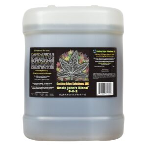 cutting edge solutions uncle john's blend 2.5 gallon