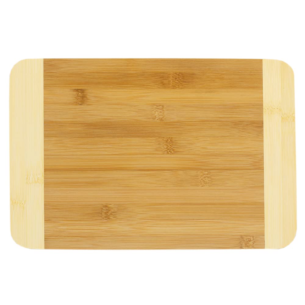 Home Basics Bamboo Kitchen (Natural) Cutting Board, 11.75" L x 7.87" W x 0.50" H