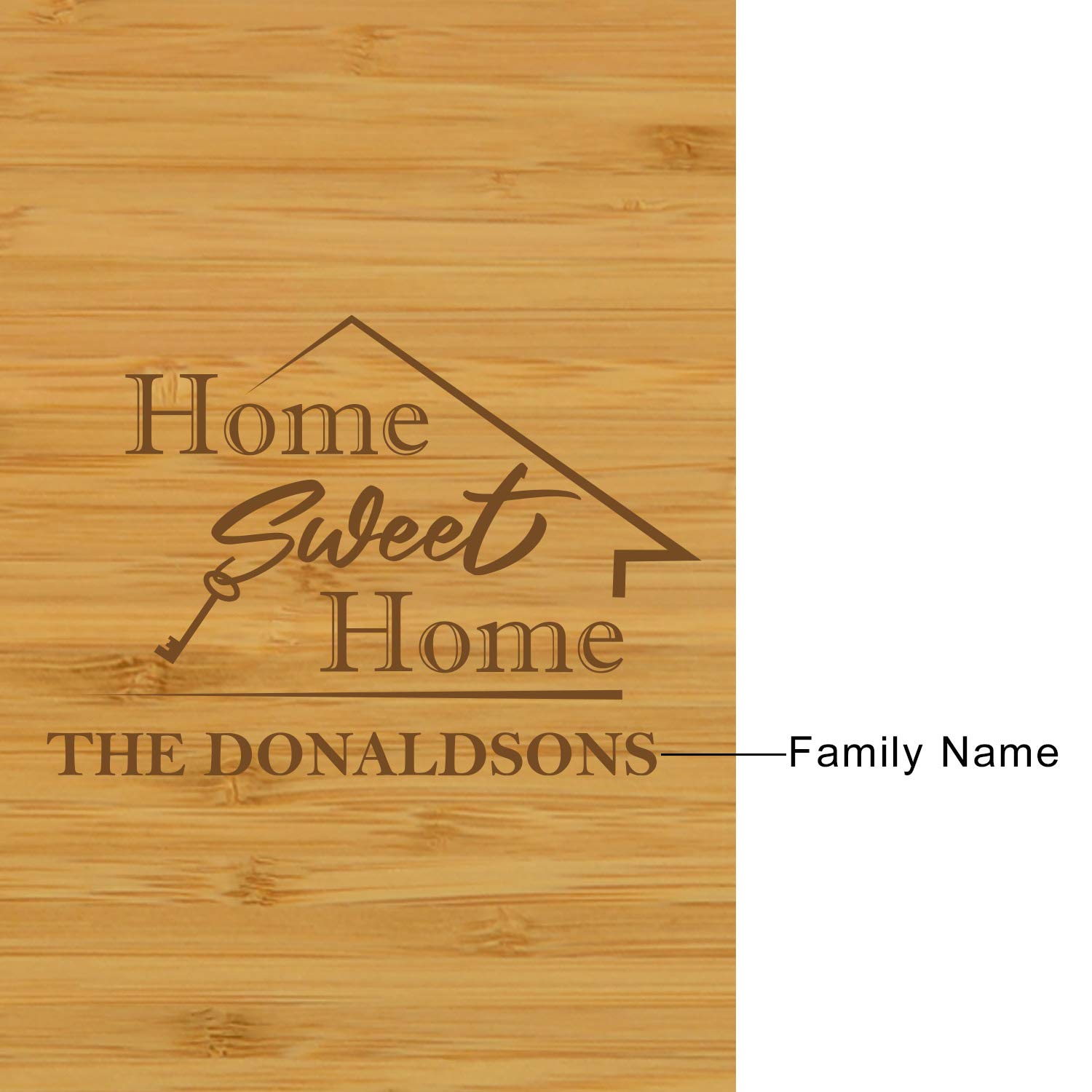 Custom Personalized Engraved Bamboo Cutting Board for Cheese & Charcuterie with 4 Ceramic Bowls, Knife Set & Cheese Markers - by Picnic at Ascot USA