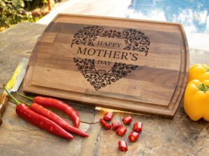 personalized cutting board | custom cutting board | custom meat board | mother's day gift | gifts for mother | personalized gifts | new home gifts (arched)