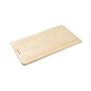 kiri (japanese paulownia) wooden cutting board, made in japan, handmade, 8.85 x 16.1 inches