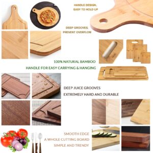 Personalized Cutting Boards, Wedding Gifts for Couple, Wood Engraved Custom Cutting Boards for Anniversary Engagement Housewarming Gifts