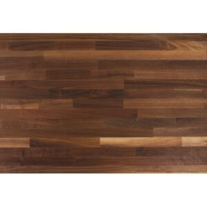 John Boos WALKCT-BL3025-V Blended Walnut Counter Top with Varnique Finish, 1.5" Thickness, 30" x 25"