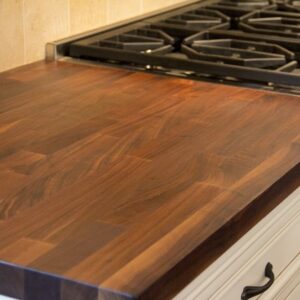 John Boos WALKCT-BL3025-V Blended Walnut Counter Top with Varnique Finish, 1.5" Thickness, 30" x 25"