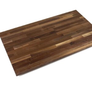 John Boos WALKCT-BL3025-V Blended Walnut Counter Top with Varnique Finish, 1.5" Thickness, 30" x 25"