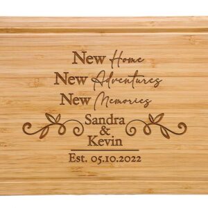 Anniversary, Christmas Gifts for Couple, Engraved Wedding Gifts for Bride and Groom, Personalized Wooden Gifts for Newlyweds, Valentines Day Gifts for Husband, Wife, Custom Gifts for Engagement