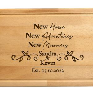 Anniversary, Christmas Gifts for Couple, Engraved Wedding Gifts for Bride and Groom, Personalized Wooden Gifts for Newlyweds, Valentines Day Gifts for Husband, Wife, Custom Gifts for Engagement