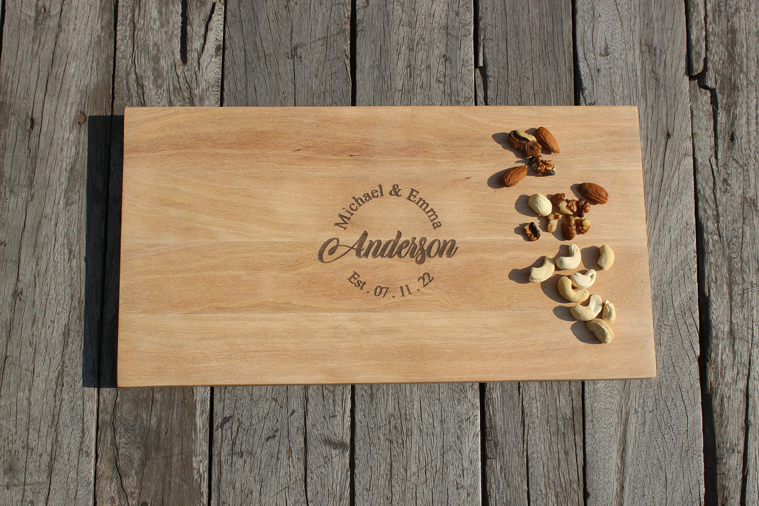 Personalized housewarming gift/new home gift/closing gift/wooden cutting board gift for new home/new home couple gift (Personalize, 12 * 8 inch)