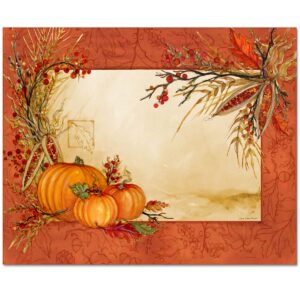 counterart 'autumn array' glass cutting board, 15 x 12"