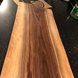 24x12" Walnut Cutting Board - Serving Board - Bathtub Tray - Cheese Board - Butcher Block - Food grade Walrus Oil