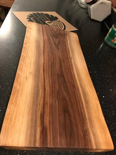 24x12" Walnut Cutting Board - Serving Board - Bathtub Tray - Cheese Board - Butcher Block - Food grade Walrus Oil