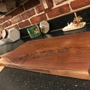 24x12" Walnut Cutting Board - Serving Board - Bathtub Tray - Cheese Board - Butcher Block - Food grade Walrus Oil