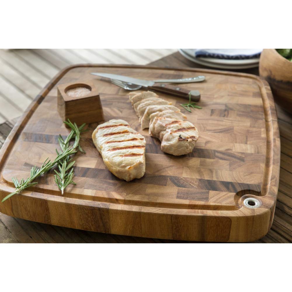 Personalized Carolina Chopping Board Biltmore Design | Ironwood Gourmet 28104 | Extra Thick Butcher Block | High End Quality Gift Idea | OnlyGifts.com