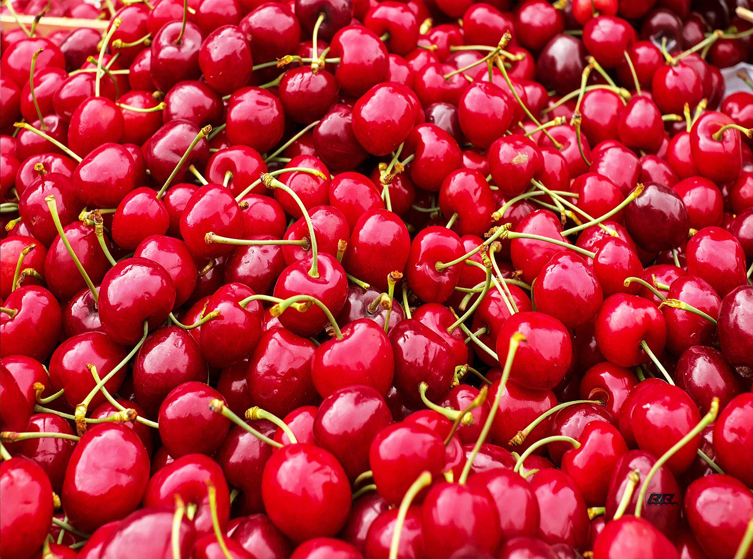 Fresh Cherries Cherry Red Kitchen Glass Cutting Board Decorative Gift For Her Mom Design