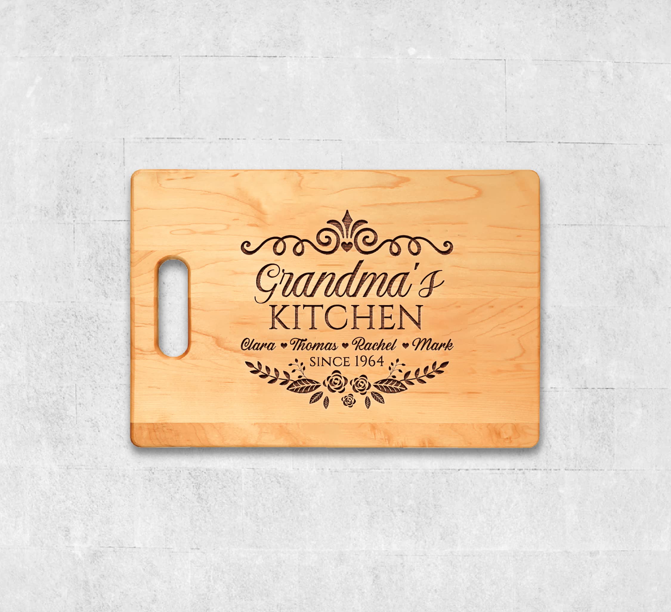 Custom Cutting Boards for Couple Personalized Husband Wife Cutting Board Bamboo Cutting Boards Wood Engraved