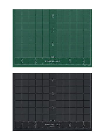 Pacific Arc Double Sided Self Healing Cutting Mat - Thick and Durable Vinyl Rotary Cutting Mat for Sewing - Perfect Fabric Cutting Mat & Scrapbook Paper Cutting Mat (18"x24")