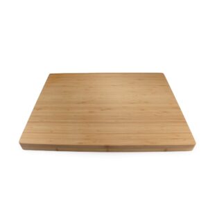 BambooMN Brand - Heavy Duty Premium Bamboo Cutting Board - 24" x 18" x 1.5" (Grooved)