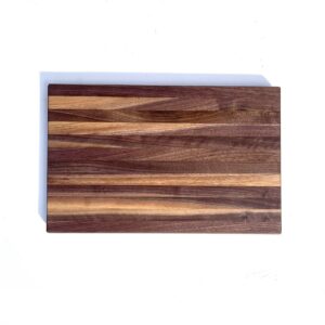 18 x 12 Black Walnut Cutting Board with built in handles and Rubber Feet