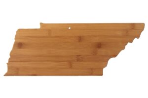 tennessee cutting board state shaped bamboo wood serving tray charcuterie butter board