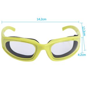 Onion Goggles Tears Onion Glasses Cutting Chopping Eye Protect Onion Cutting Goggles, Remove Fumes/Smoke/Steam/Vegetable Irritations, Cooking BBQ Kitchen Goggle for Cutting