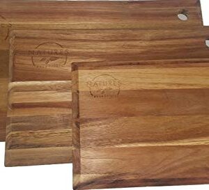 3 PC Acacia Cutting Boards