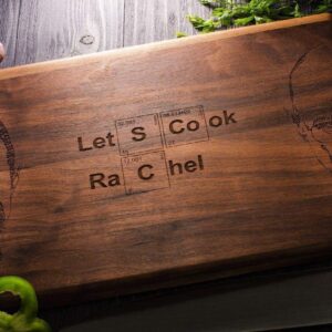 Breaking Bad Let's cook cutting bord. Breaking Bad, Heisenberg, custom engraved cutting board featuring"Let's Cook". Walter White cutting board, Anniversary gift breaking05