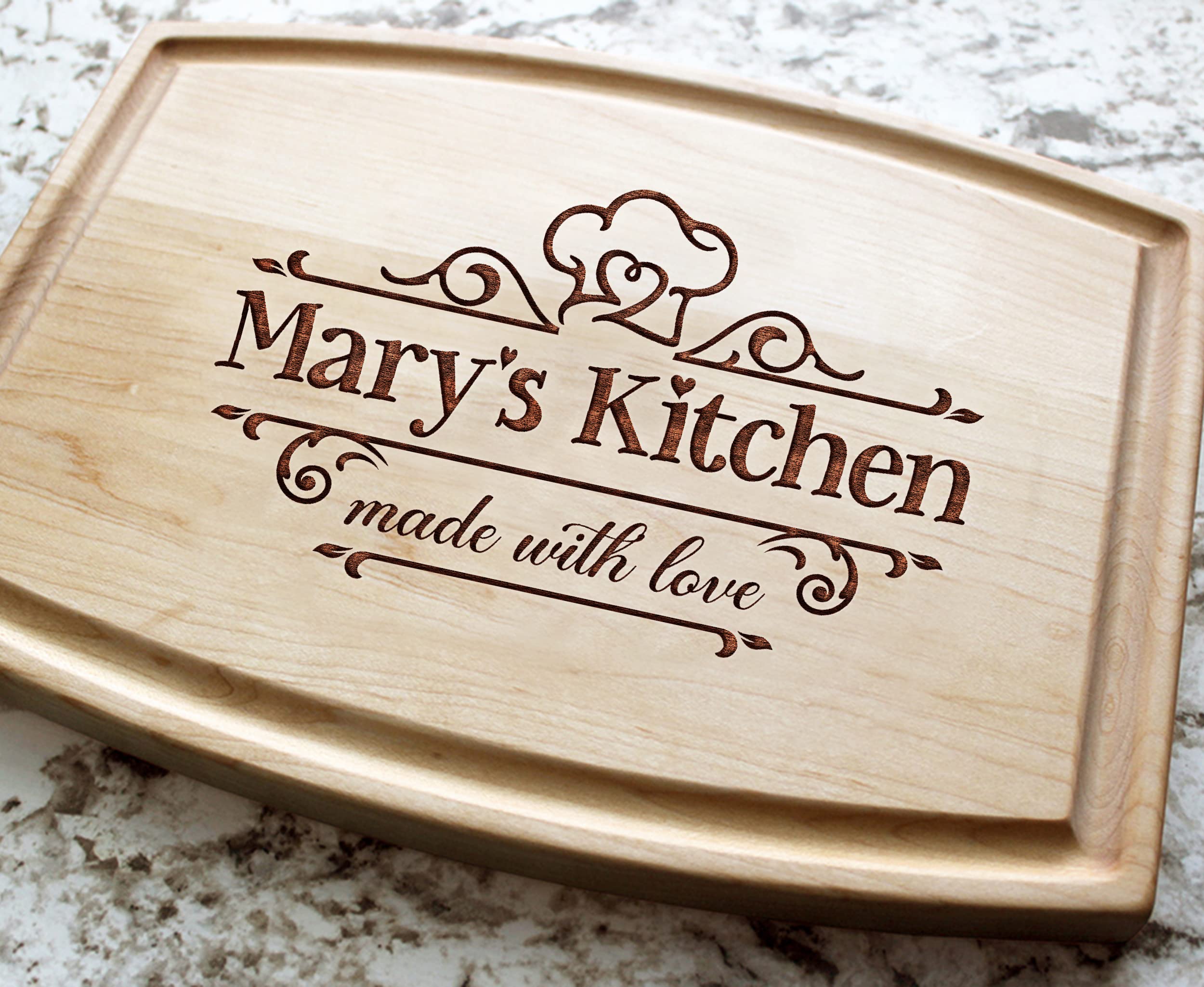 Personalized Mr and Mrs Cutting Board Wedding Gift for Couple Custom Cutting Board Housewarming Gift