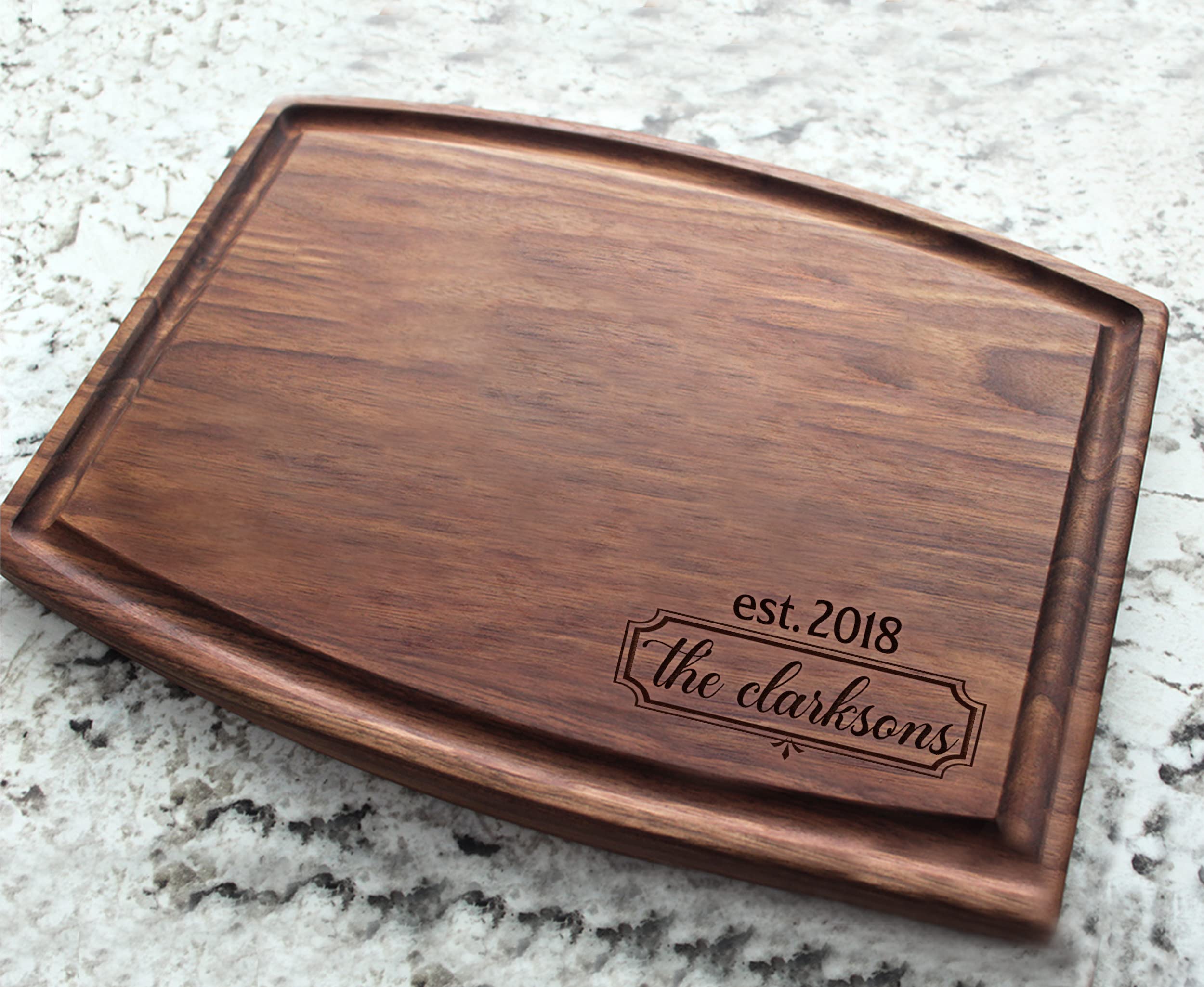 Personalized Mr and Mrs Cutting Board Wedding Gift for Couple Custom Cutting Board Housewarming Gift