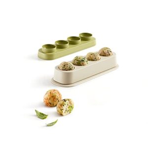 lékué veggie ball maker, 8.2 x 2.2 x 2.8in, green