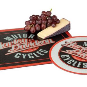 Harley-Davidson Motorcycles Cutting Board Set, Tempered Glass, Set of Two