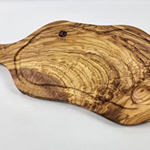 OLIVIKO Large Handmade Cutting Board with Handel Approx (19-20 inch x 8-9inch)