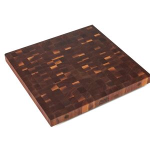 John Boos WALBBIT2-4838 End Grain Butcher Block Island Top, 48 x 38 x 2.25, Walnut Wood