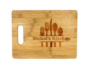 personalized cutting board, wedding chopping board, kitchen décor,laser engraved wooden cutting board