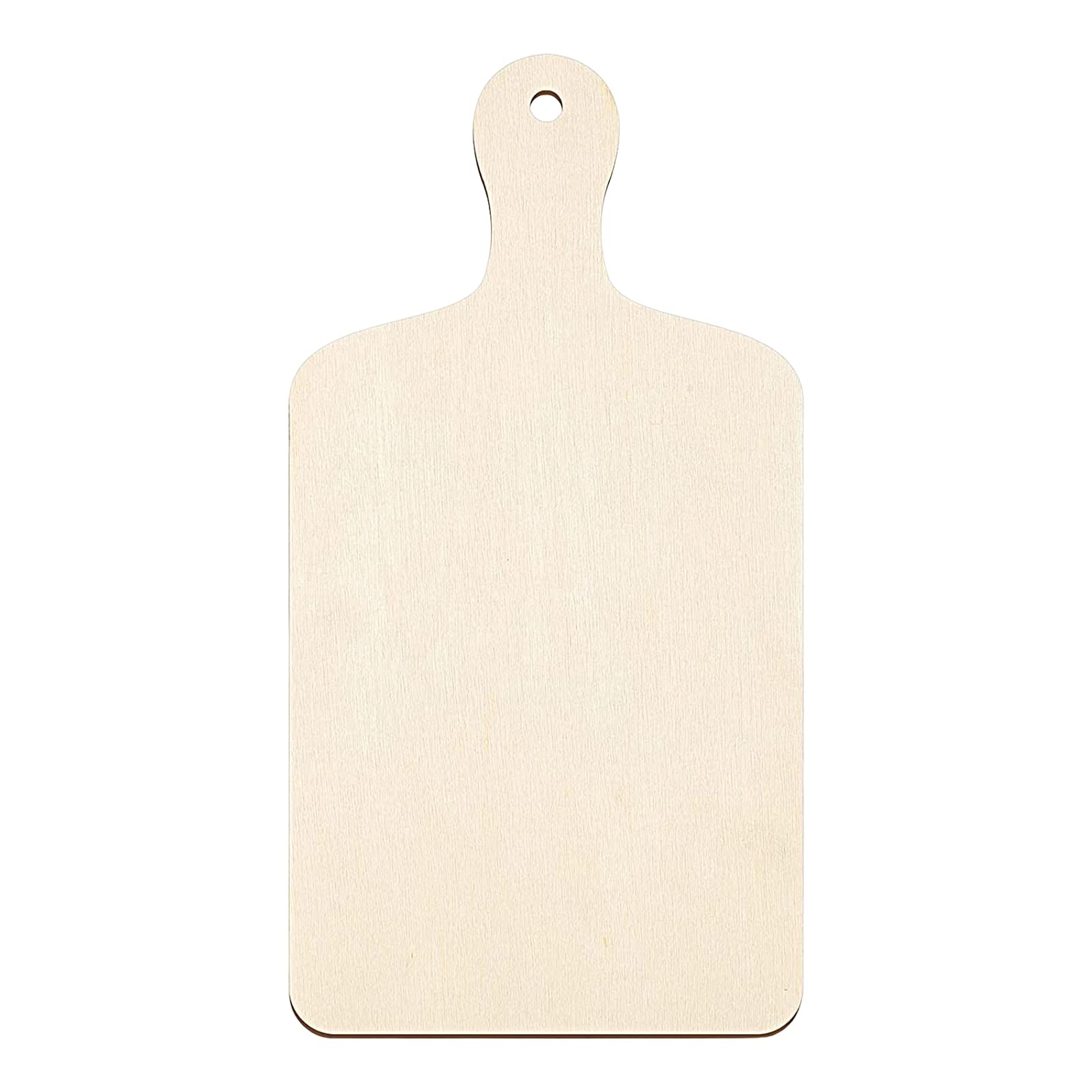 Wood Cutting Board Chopping Board, All-Purpose Wooden Meat Fruit Paddle Shaped Cutting Board Kitchen Supplies Wooden M