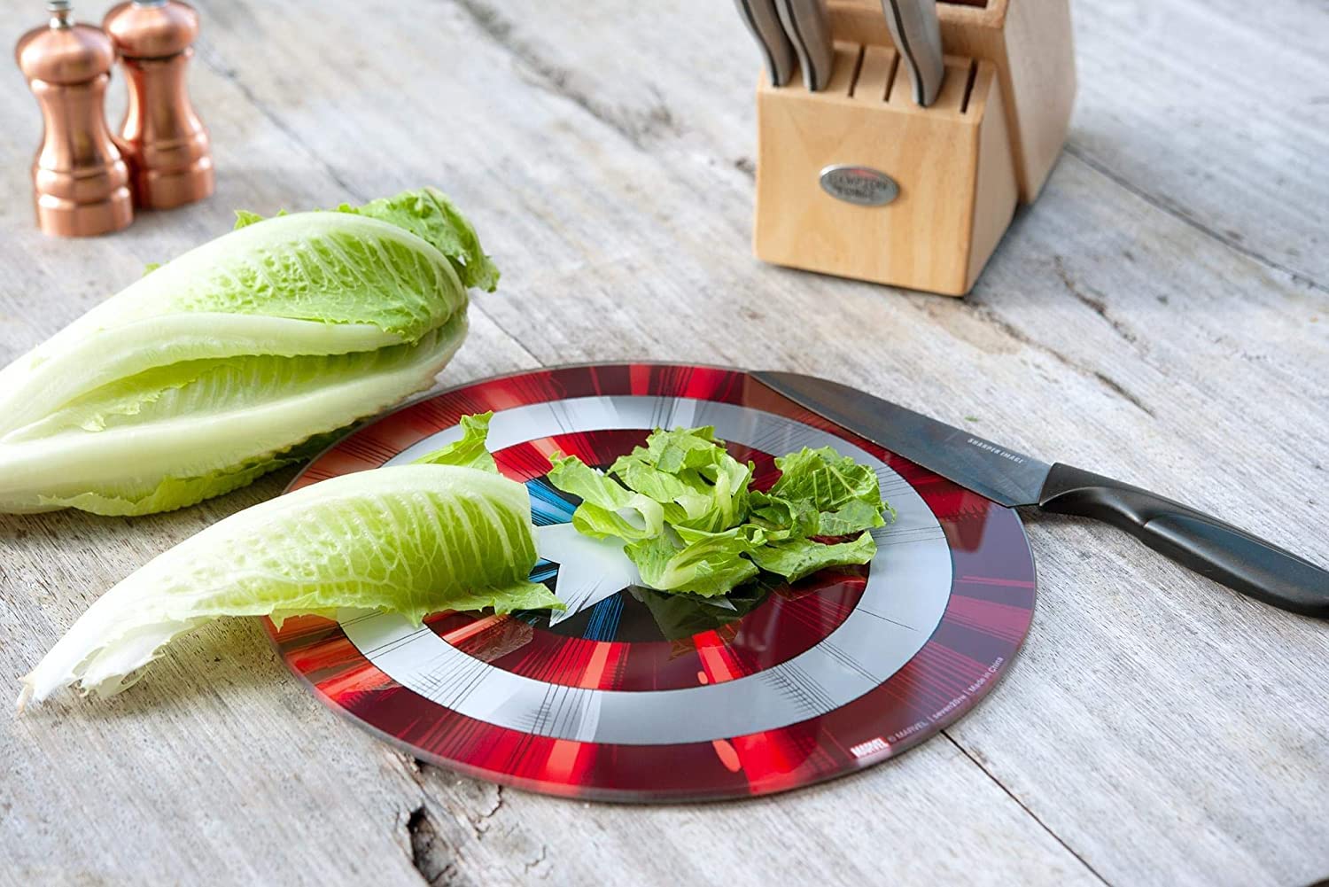 CLASSIC IMPORT Avengers Captain America Shield Cutting Board