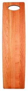 j.k. adams grafton serving board, 25" x 7" x 1", cherry