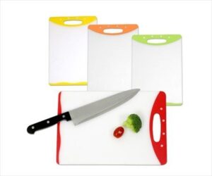 cutting board size: 8" h x 12" w assort color