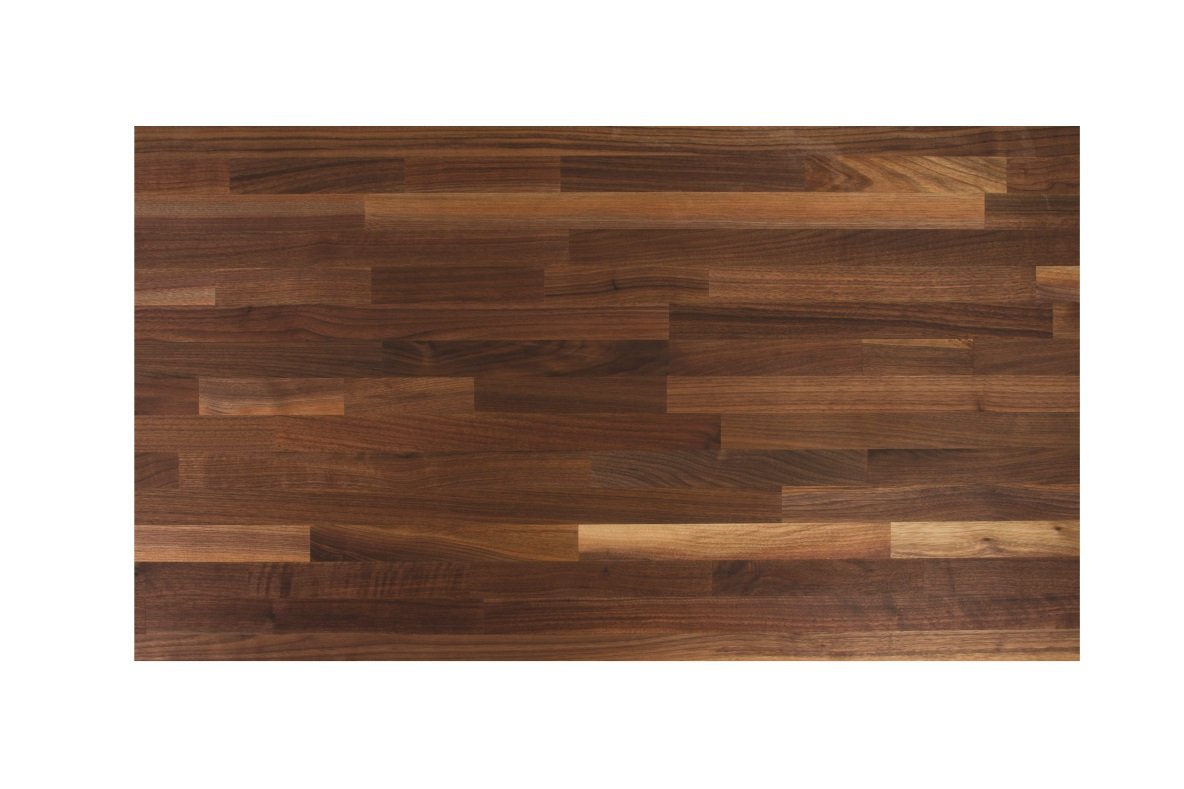 John Boos WALKCT-BL4825-V Blended Walnut Counter Top with Varnique Finish, 1.5" Thickness, 48" x 25"