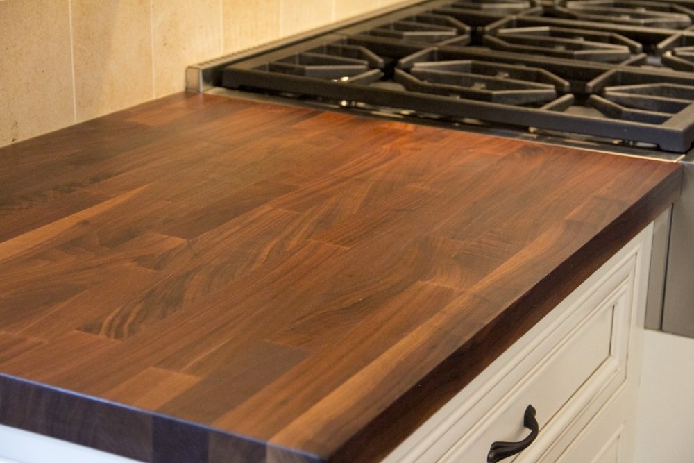 John Boos WALKCT-BL3625-V Blended Walnut Counter Top with Varnique Finish, 1.5" Thickness, 36" x 25"